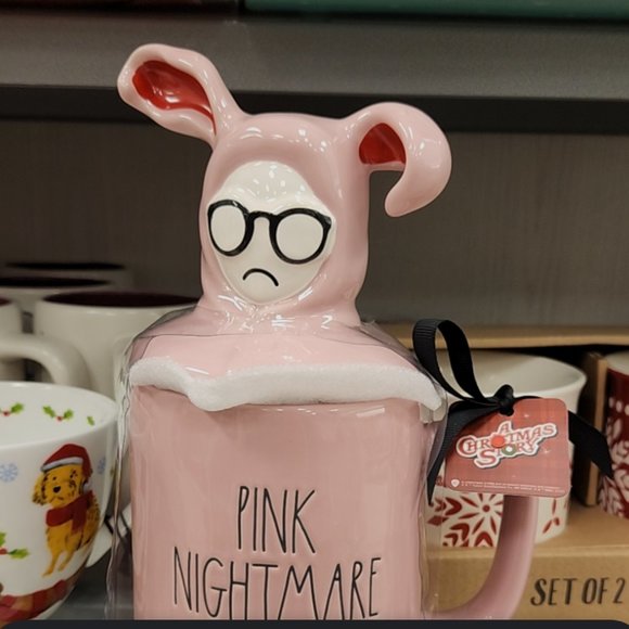 Rae Dunn | Kitchen | Rae Dunn A Christmas Story Pink Nightmare Mug Nwt ...